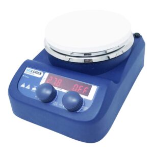 scilogex magnetic hotplate stirrer, ms-h280-pro, 5 in. led mixer, lab hot plate, up to 280c and 1600rpm, with individual heating and stirring controls