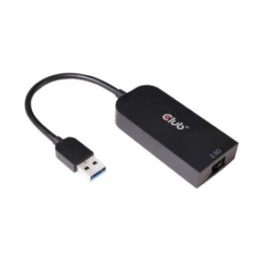 club 3d cac-1420 usb 3.2 gen1 type c to rj45 2.5gbps adapter m/f