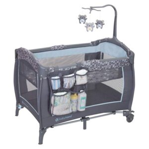 baby trend trend-e nursery center® playard, starlight blue