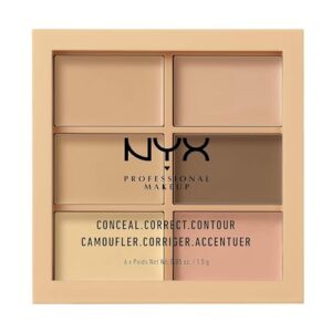 nyx conceal correct contour palette 01 light