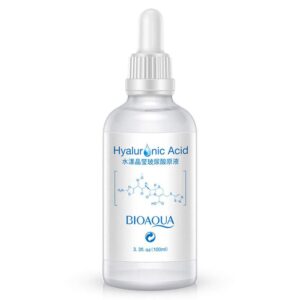 bioaqua hyaluronic acid face cleanser moisturizing and smoothing essence restoring oil balance 100ml