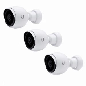 unifi uvc-g3-pro 1080p outdoor weatherproof ip camera with 3x optical zoom (3-pack)