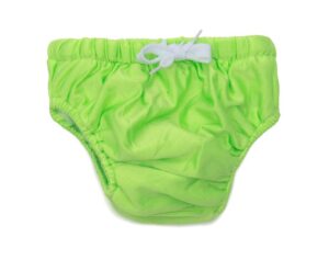 kawaii baby reusable swim diaper for children (neon, l-32/40 lbs) ultra premium quality for eco-friendly baby shower gifts & swimming lessons