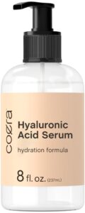 coera hyaluronic acid serum for face & skin | 8 oz | paraben & sls free moisturizer