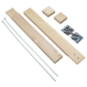 kidco k13 universal gate kit - easy to install on wood furniture, dry wall & wrought iron