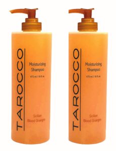 tarocco moisturizing shampoo 475 ml/16 fl oz x 2 with sicilian blood oranges by baronessa cali