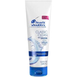 head & shoulders classic clean dandruff conditioner, 10.9 fl oz