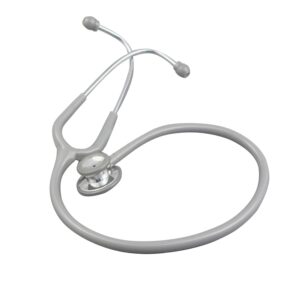 odontomed2011® dual head stethoscope with chestpiece for nurses, doctors & students for clinical and home use gray tube