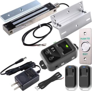 uhppote outdoor gate electric magnetic lock door access control system kit with remote control