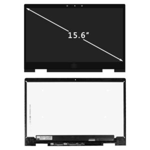 firstlcd isp lcd display touch screen replacement fit pen touch for hp envy x360 15m-bp111dx 15m-bp112dx 15m-bp011dx 15m-bp012dx 15m-bq021dx 15m-bq121dx 925736-001 15-bq175nr 15-bq075nr 15-bq051nr fhd