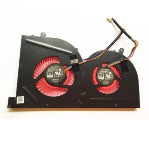 new gpu cooling fan for msi gs63 gs63vr gs73 gs73vr gs62 ms-17b1 ms-17b2 ms-16k2 ms-16k3 stealth pro bs5005hs-u2l1 4-pin