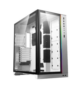 lian li o11 dynamic xl rog certified (white) atx full tower gaming computer case (o11d xl-w)