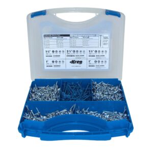 kreg enterprises inc sk03 pocket-hole screw kit 675 piece