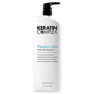 keratin complex - timeless color fade-defy shampoo - 33.8 fl oz