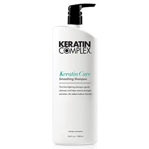 keratin complex - keratin care smoothing shampoo - 33.8 fl oz