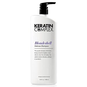 keratin complex blondeshell debrass shampoo (33.8 oz.)