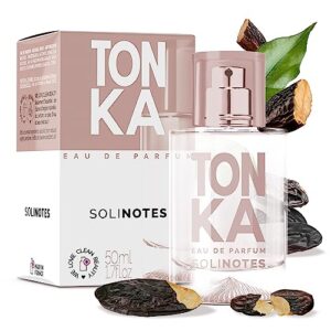 solinotes tonka perfume for women - eau de parfum | delicate floral and soothing scent - made in france - vegan - 1.7 fl.oz