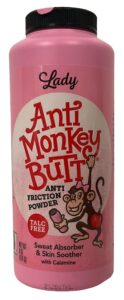 anti monkey butt women's body powder