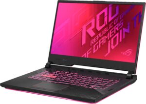 asus rog 15.6" fhd gaming laptop computer, intel hexa-core i7-9750h up to 4.5ghz, 8gb ddr4, 512gb ssd