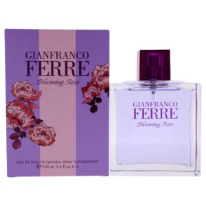 gianfranco ferre blooming rose women 3.4 oz edt spray (f39m003)