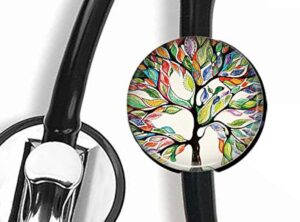 dudu- life tree - stethoscope tag,steth id tag,nurse badge