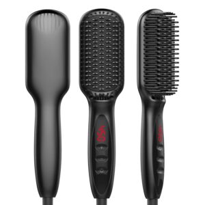 yitrust hair straightener brush