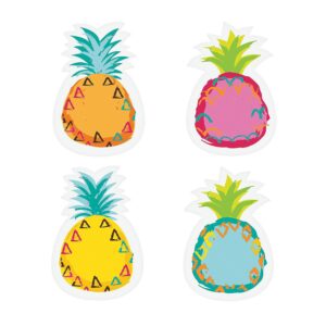 pineapple cutouts - 48 pieces - educational and learning activities for kids