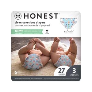 the honest company feeling nauti size 3 diapers, 27 ct