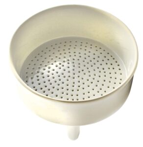 eisco buchner funnel, 25cm - porcelain - straight sides, perforated plate