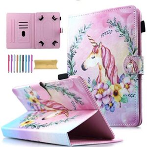 universal 10" tablet case, amotie stand cover w/credit card slots for ipad 9.7 2018 2017/ ipad air 5 4 2 1/ galaxy tab a 10.1 s6 10.4/ tab e 9.6/ fire hd 10/10.1 inch android 12 google and more 9.5