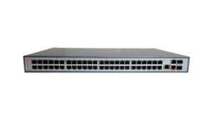 ipcampower 48 port poe switch w/ 3 gigabit uplink ports | poe+ capable of pushing 30 watts per port | 400 watts total budget made for ip cameras