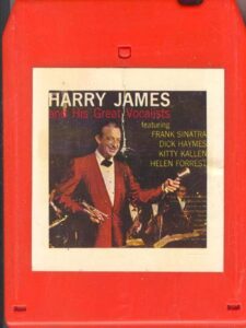 harry james and his great vocalists: self-titled 8 track tape