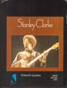 stanley clarke: self-titled 8 track tape