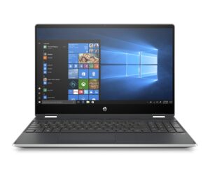 hp pavilion x360 convertible 15.6" hd wled-backlite touch screen 2 in 1 laptop intel i5-8265u up to 3.9ghz, 8g ddr4, 1tb hdd + 128g ssd, window 10 home, intel uhd graphic 620, b&o play, hd webcam