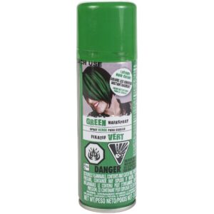 color hair spray 3oz-green