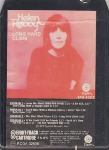 helen reddy: long hard climb -16324 8 track tape