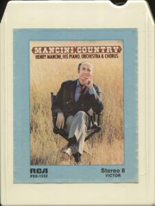 henry mancini: mancini country -16419 8 track tape