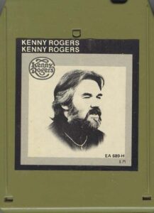 kenny rogers: self-titled -20293 8 track tape