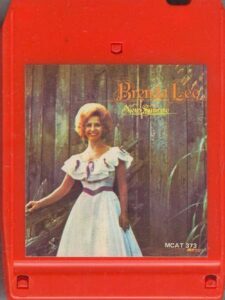 brenda lee: new sunrise -6931 8 track tape