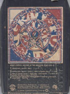 grateful dead: bear's choice - history of the grateful dead, volume 1 8 track tape