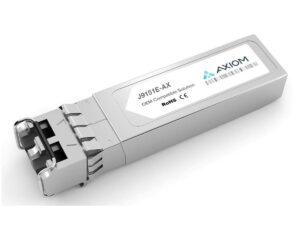 axiom memory - j9151e-ax - axiom 10gbase-lr sfp+ transceiver for aruba - j9151e - for data networking, optical network 1 lc 10gbase-lr network - optical fiber single-mode - 10 gigabit ethernet -