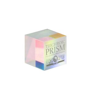 mr. sci science factory 25mm x-cube trichroic prism and storage bag