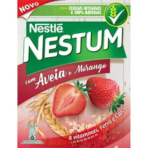 nestum cereal with oats and strawberries