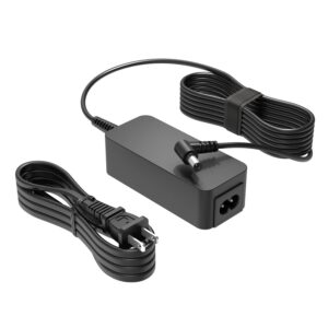 19v ac charger fit for lg-monitor 22 24 inches 22mp44b 24gn60r-b/lq520s-wu/mp59g-p/gl600f-b/mp88hv-s/mp59ht-p/m38h-b/ea53v-p/ec53v-p/en43v-b/mp88hm/mp88gm/mp88tm/ea53t power supply adapter cord