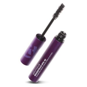 younique moodstruck epic 4d fiber lash mascara | 7 ml | long lasting mascara black volume and length, lengthening, thickening, fuller lashes amplify smudge-proof eyelash mascara, makeup