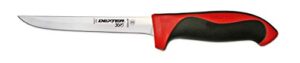 dexter 6" narrow flexible boning knife, red handle