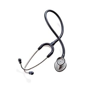 3m health care mmm 2450 littman lightweight ii s.e. stethoscope, black tubing, 28" length