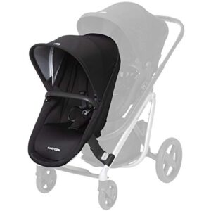 maxi-cosi lila modular stroller duo seat kit, nomad black, one size