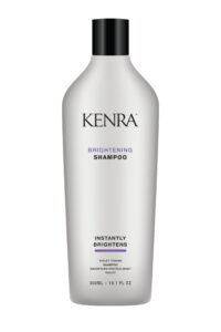 kenra brightening shampoo | eliminates brassy tones | purple/violet shampoo for blondes, grays, brunettes & all hair types| 10.1 fl. oz