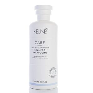 keune care derma sensitive shampoo, soothing & allergen-free cleanser for dry scalp, 10.1 fl oz